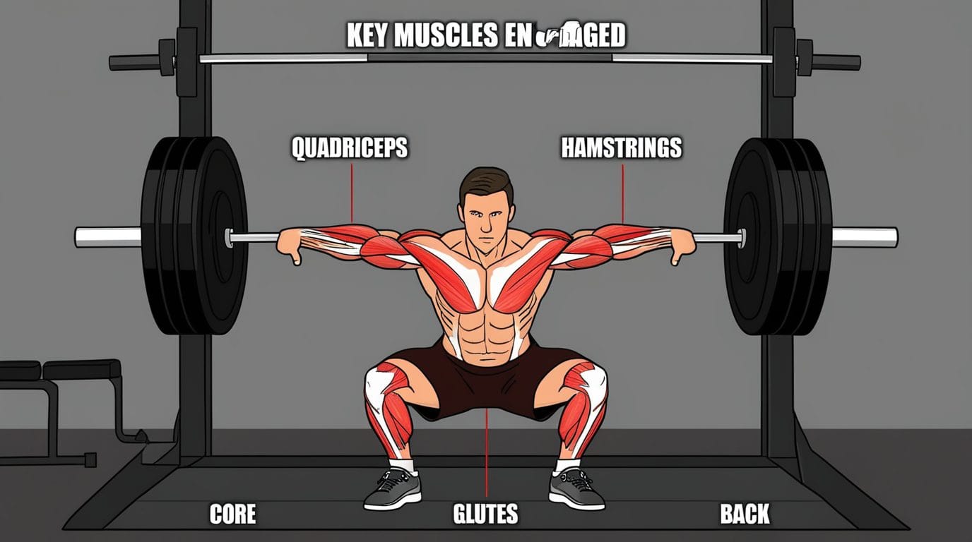 Barbell Squat: 8 Steps to Master Lower Body Exercises ...